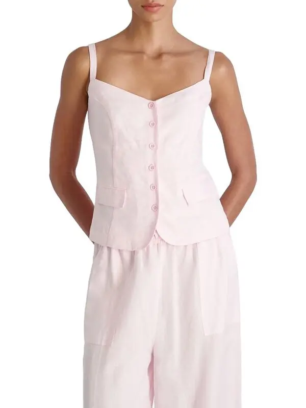 French Connection Cooper Tailored Camisole - Pink Icing