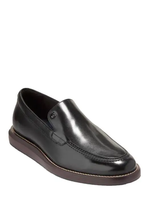 Cole Haan Grand Neoclassic Venetian Loafer - Black/dk Natural