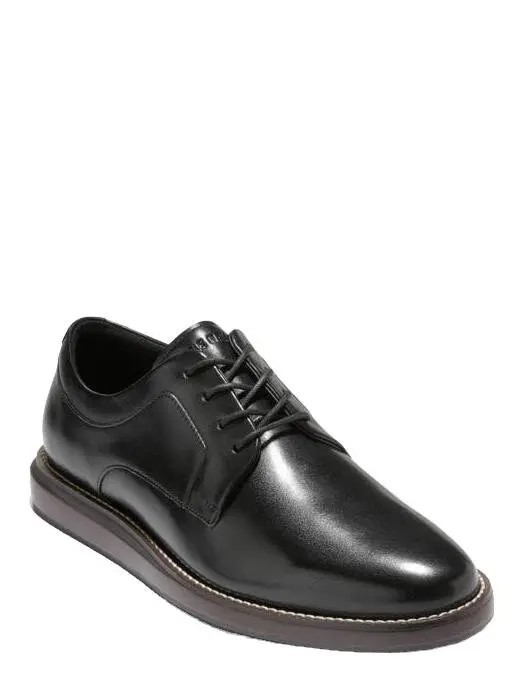 Cole Haan Grand Neoclassic Plain Toe Derby - Black/dk Natural
