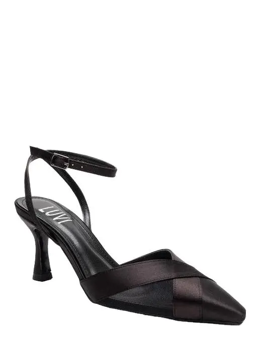 PROLOGUE SHOES Estela Stiletto Pump - Black