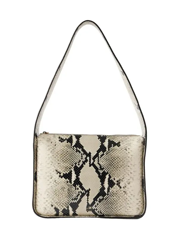 Khaite Lori Snake-effect Leather Shoulder Bag - Snake Print