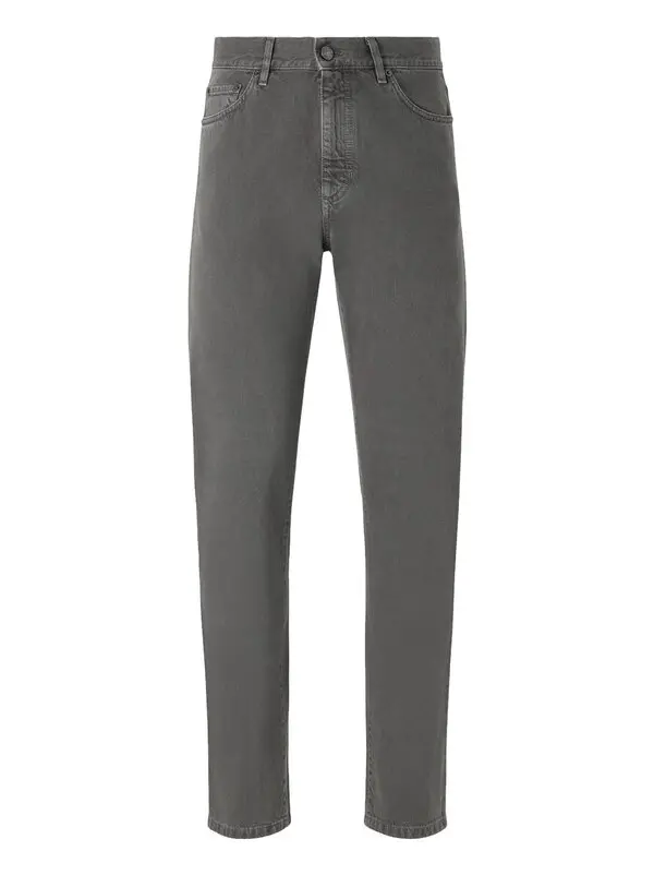 Zegna Straight-leg Jeans - Gray