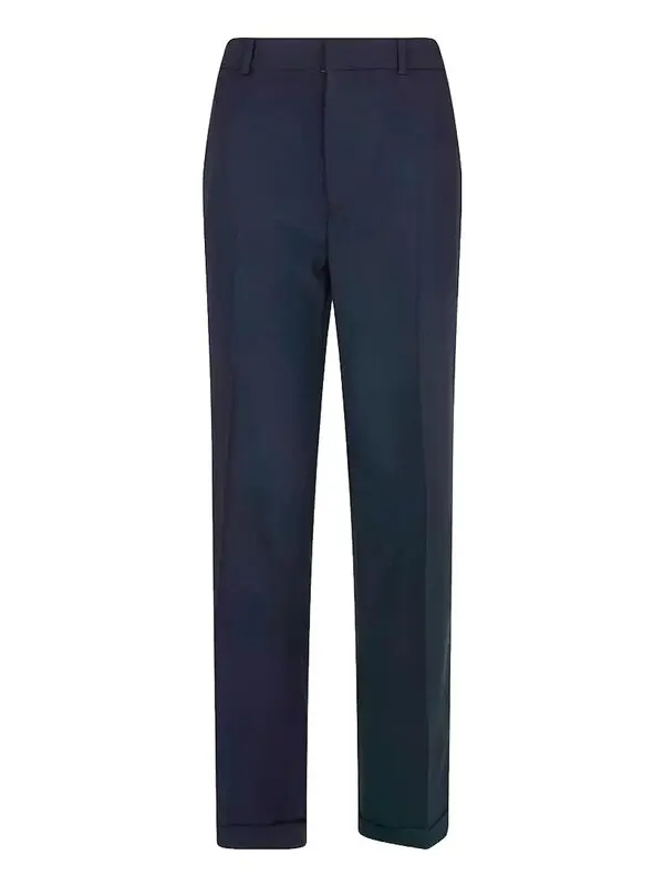 Polo Ralph Lauren Belt-loop Straight Trousers - Blue