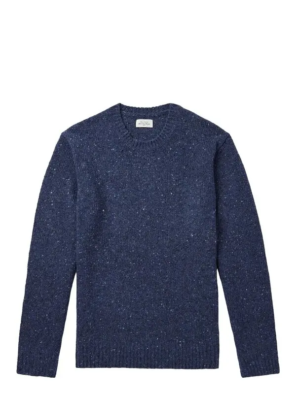 Hartford Wool-blend Sweater - Blue