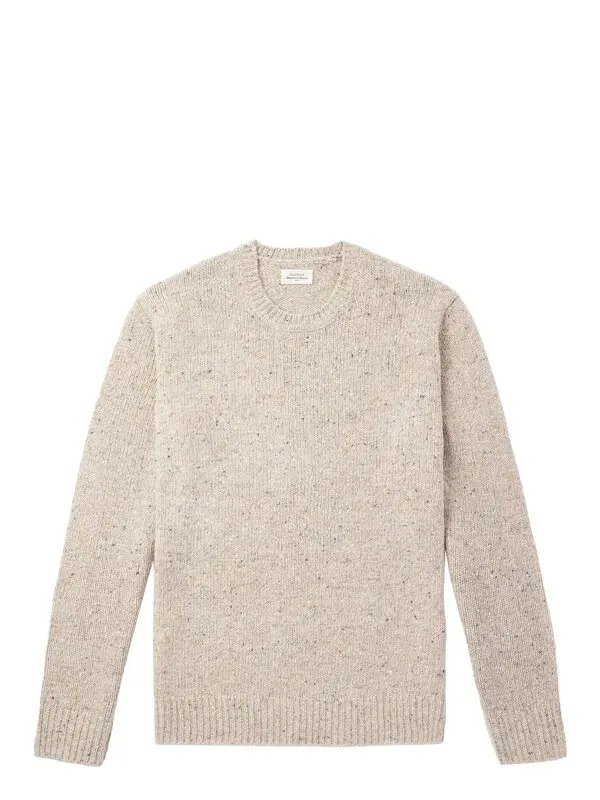 Hartford Wool-blend Sweater - Neutrals