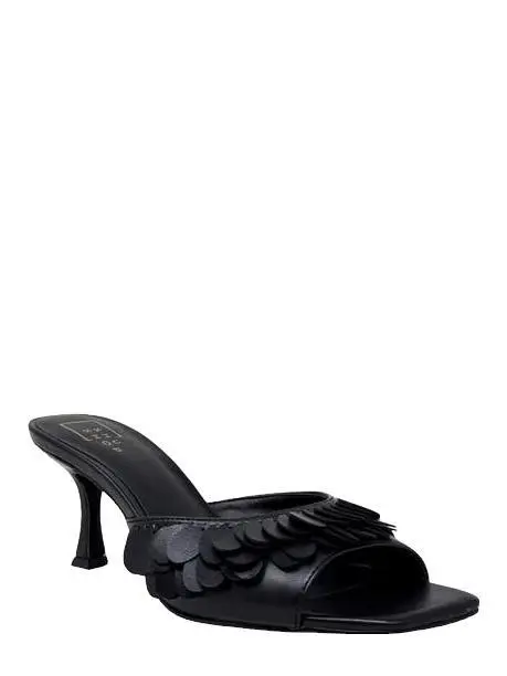 SHU SHOP Grace Embellished Slide Sandal - Black