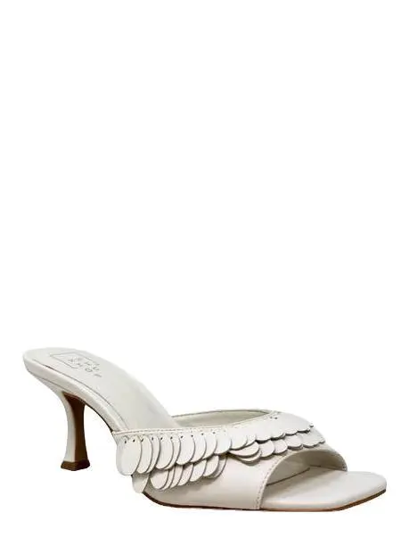 SHU SHOP Grace Embellished Slide Sandal - Bone
