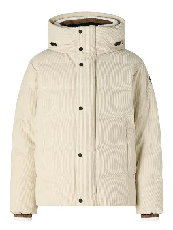 Fusalp Atila Padded Corduroy Down Ski Jacket - Neutrals