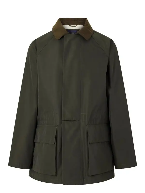 Loro Piana Horsey Leather-trimmed Field Jacket - Green