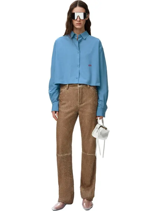 Loewe Cotton Poplin Shirt - Blue