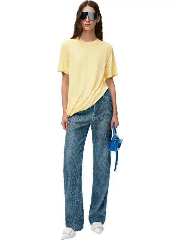 Loewe Viscose Top - Light Yellow
