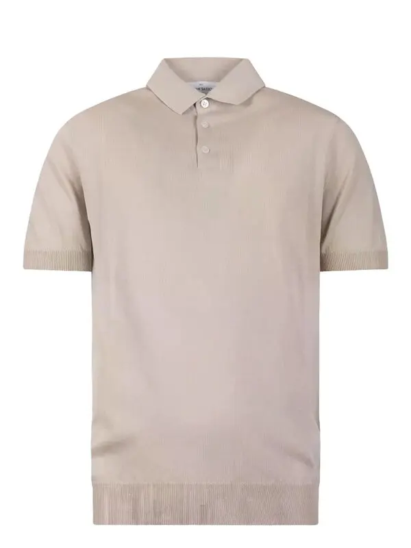 GRAN SASSO Buttoned Polo Shirt - Neutrals