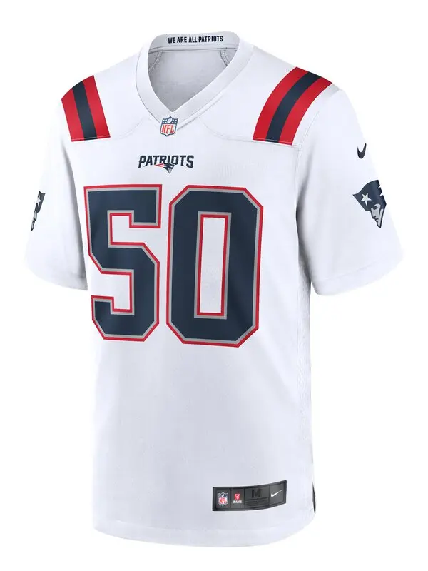 Nike Mike Vrabel New England Patriots Retired Nfl Game Jersey - White