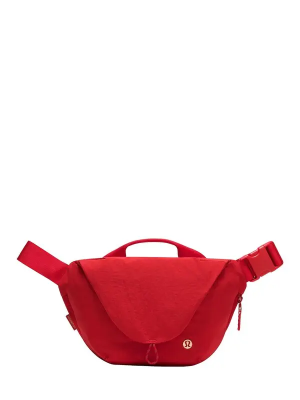 Lululemon Crossbody Bag With Water Bottle Holder - Oxford Red