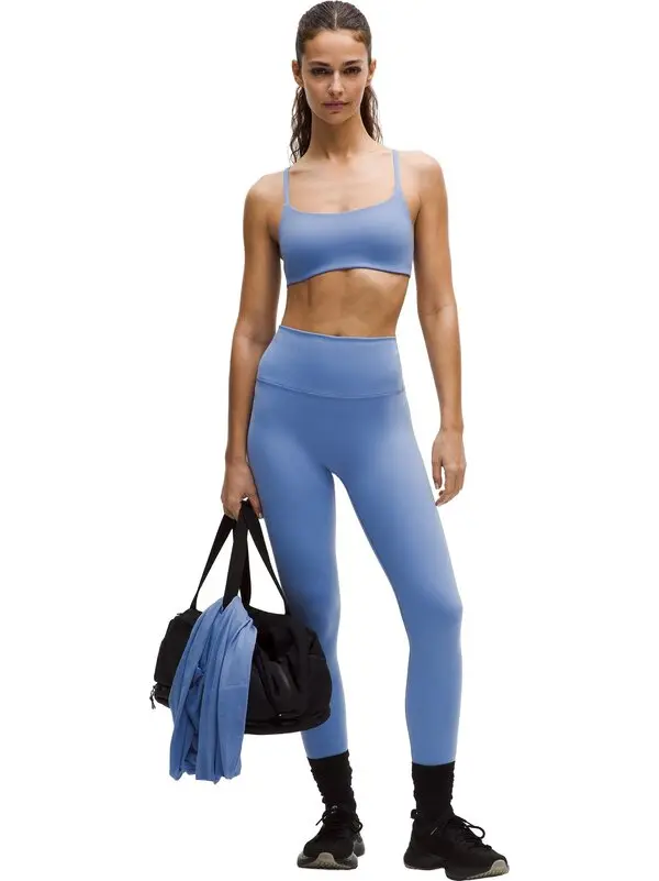 Lululemon Wunder Train No Line High-rise 28" Tights - Prep Blue
