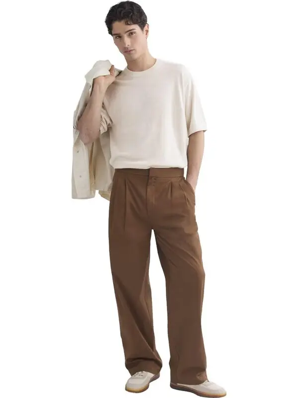 Everlane Pull-on Easy Trouser - Toffee