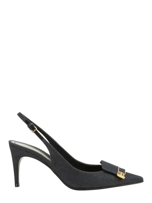 SERGIO ROSSI Sling-back Pumps - Blue