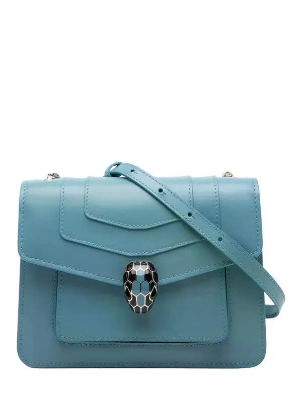 BVLGARI Serpenti Forever Crossbody Bag - Blue