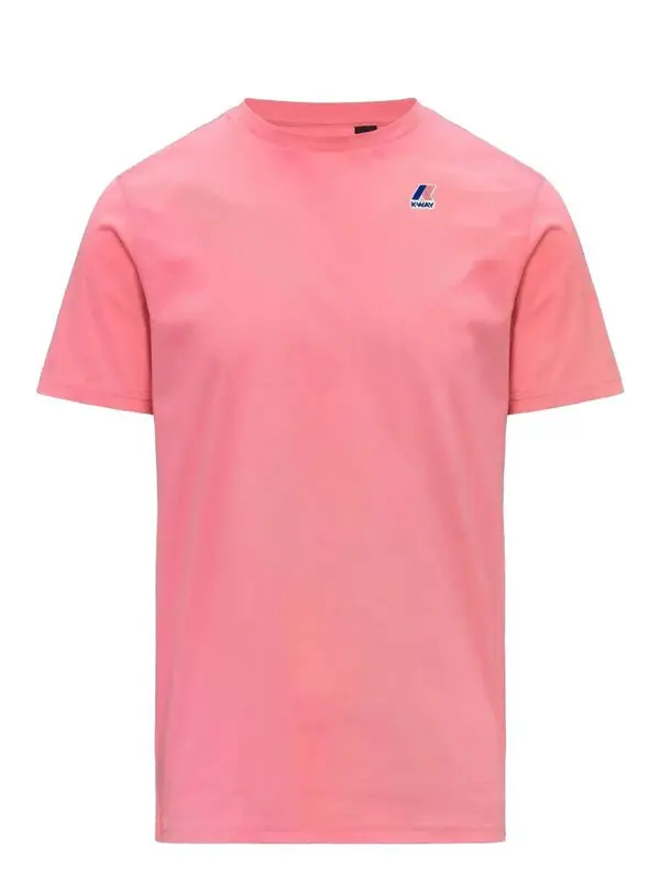 K-WAY Leonide Logo T-shirt - Pink