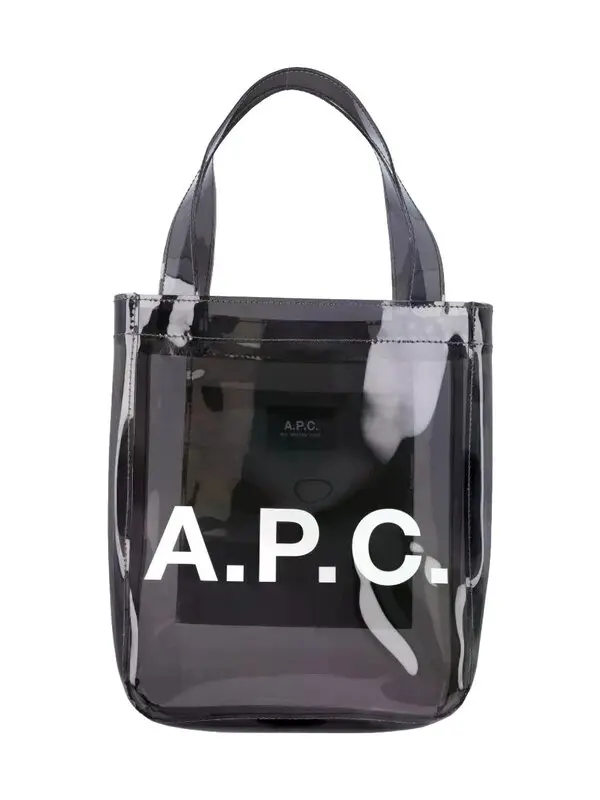 A.p.c. Small Lou Tote Bag - Grey