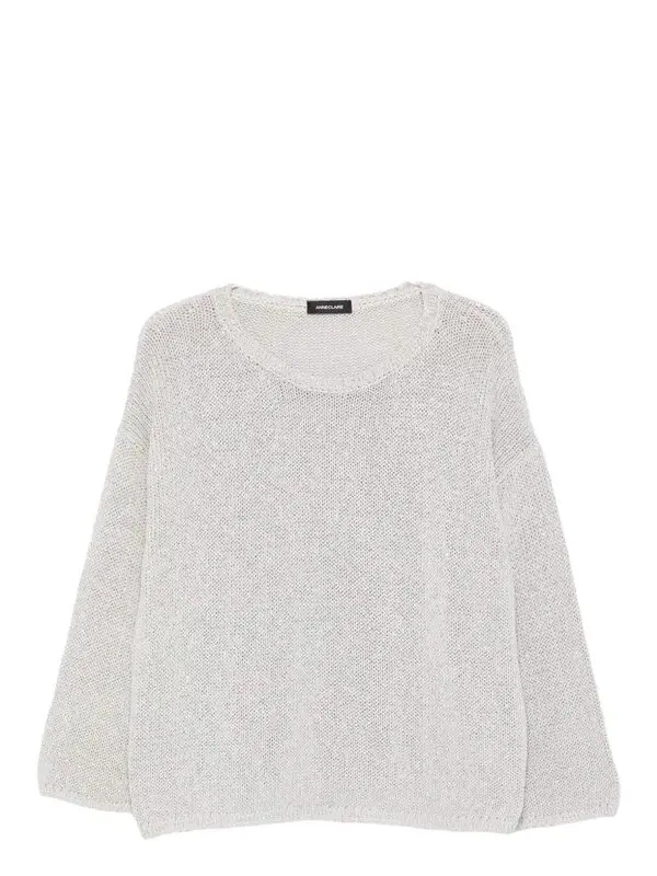 ANNE CLAIRE Sequin-embellished Sweater - Grey