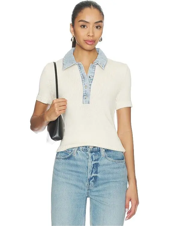 SEROYA Erika Knit Top - Ivory