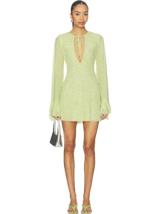 AFRM Kori Dress - Green