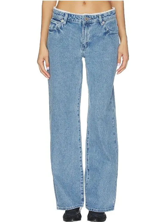 Abrand Denim 99 Baggy Jeans - Blue