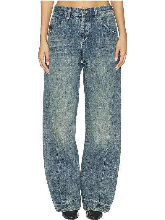 NIIHAI Worn Out Jeans - Blue