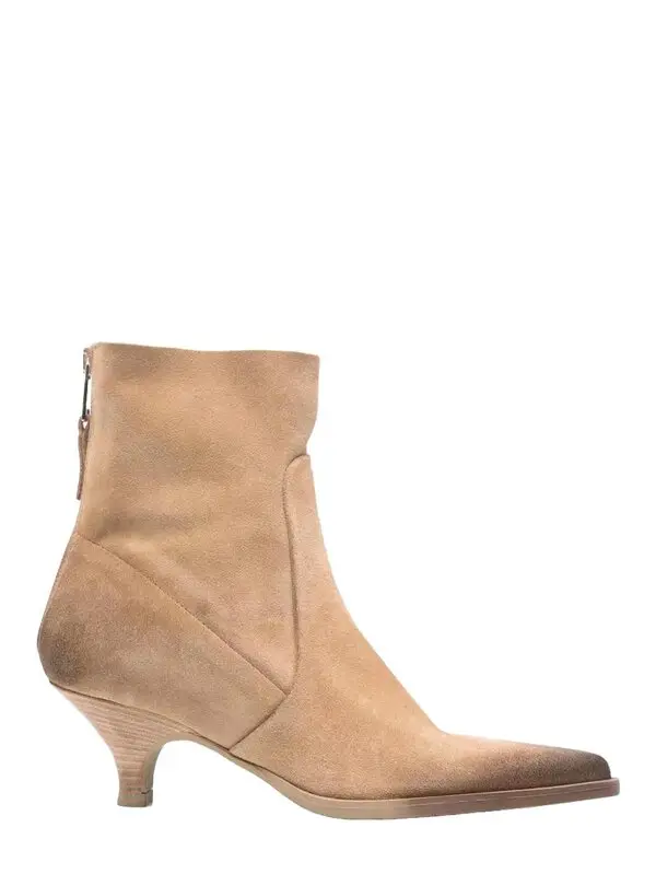Elena Iachi Pointed-toe Boots - Neutrals
