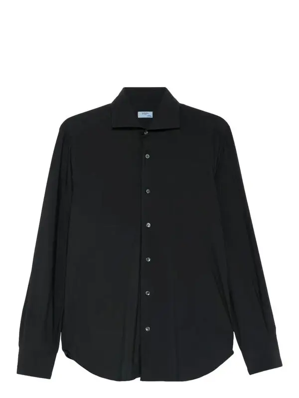 BARBA NAPOLI Button-up Shirt - Black
