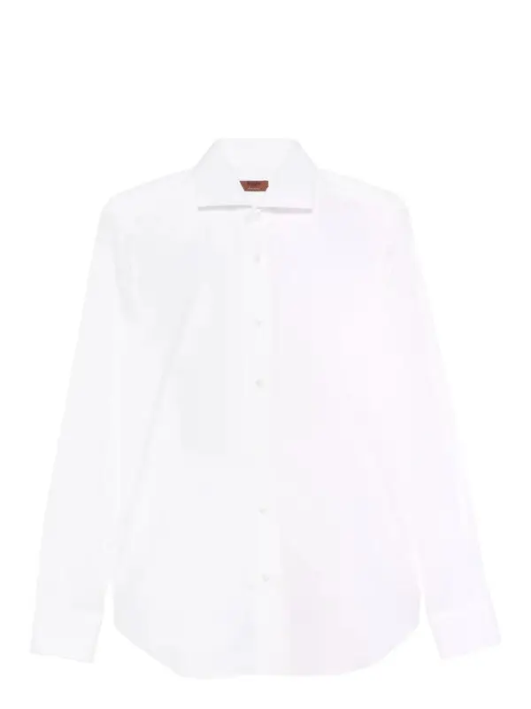 BARBA NAPOLI Button-up Shirt - White