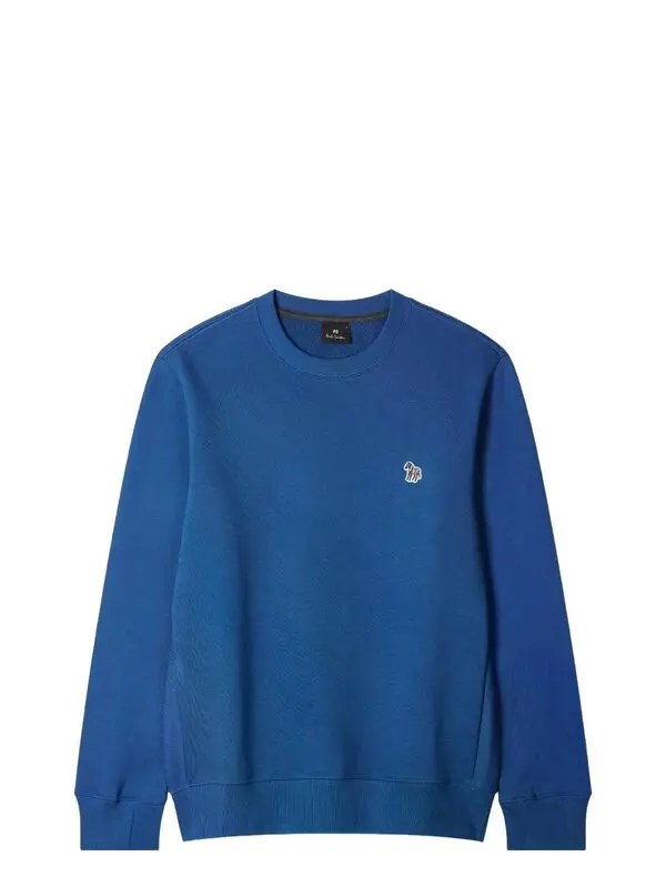 Paul Smith Logo Crew-neck Sweatshirt - Blue