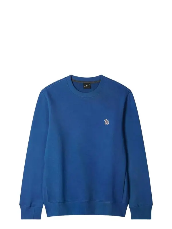 Paul Smith Logo Crew-neck Sweatshirt - Blue