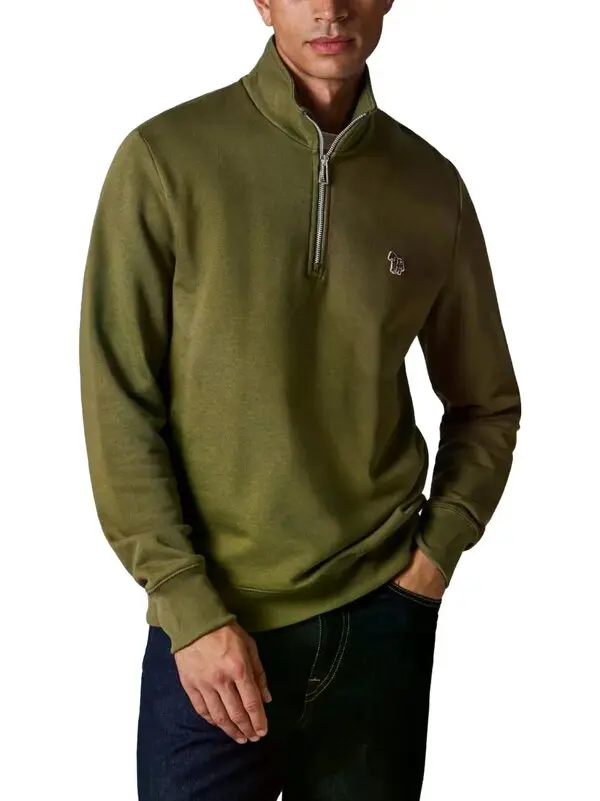 Paul Smith Zebra-logo Sweatshirt - Green