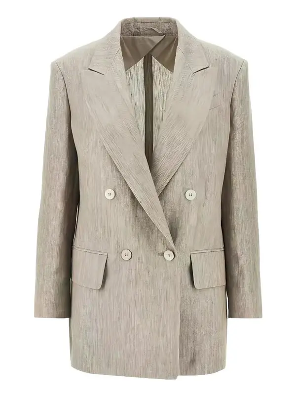 Max Mara Olimpia Double-breasted Blazer - Neutrals