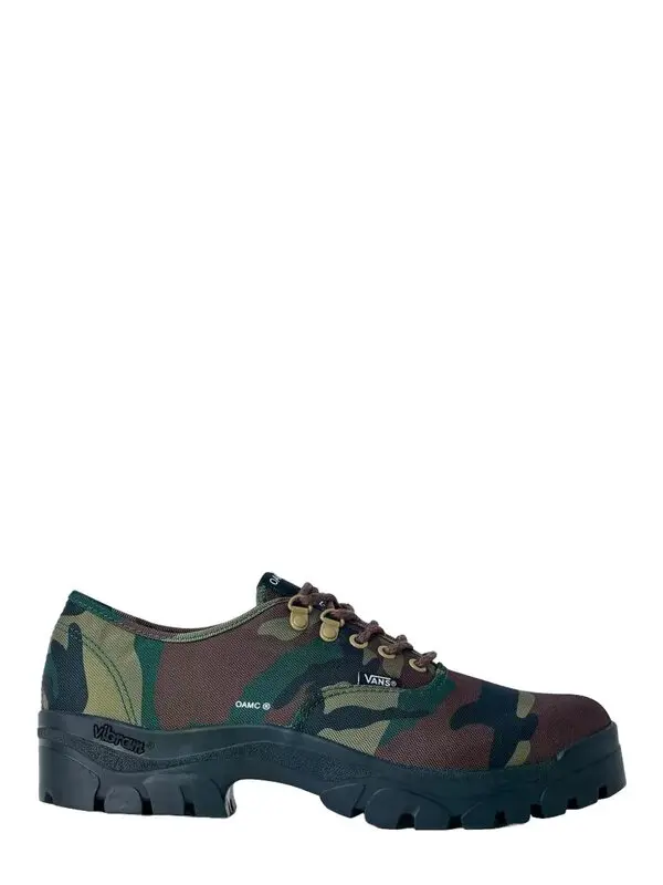 OAMC X Vans Camouflage-pattern Sneakers - Green