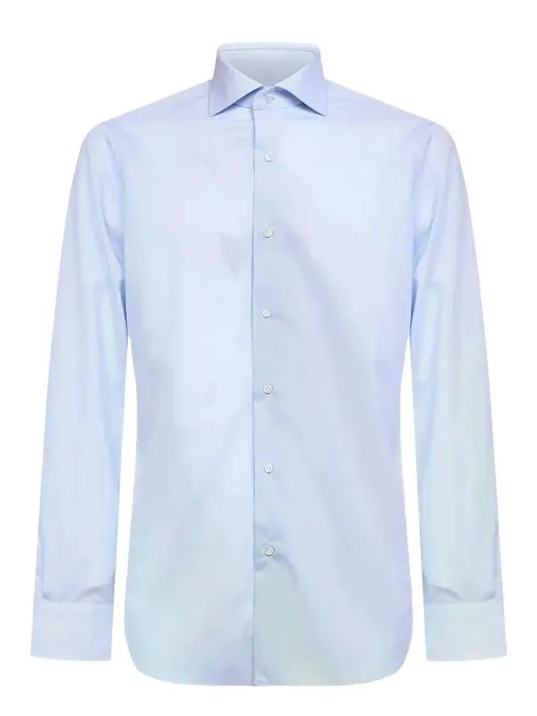 BARBA NAPOLI Buttoned Shirt - Blue