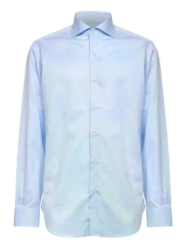 BARBA NAPOLI Buttoned Shirt - Blue