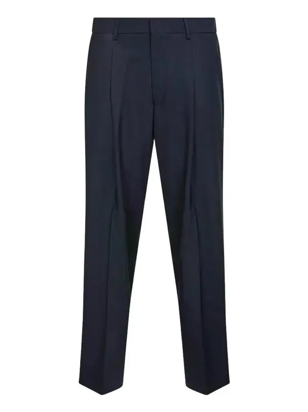 Nn07 Kay Pleated Trousers - Blue