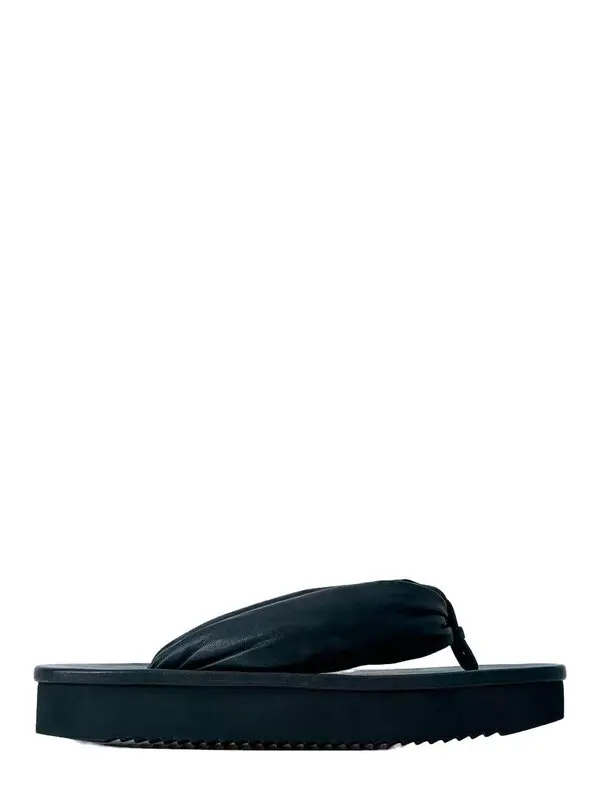 Rick Owens Platform Flip-flop Sandals - Black