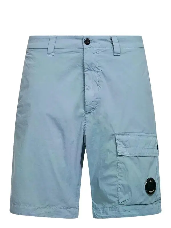 C.P. COMPANY Side-pocket Cargo Shorts - Blue