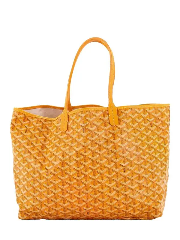 Goyard Saint Louis Coated Canvas Pm Tote Bag - Yellow