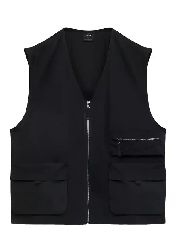 Oakley Echo Rise Zip-up Vest - Black