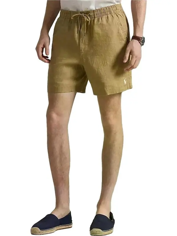 Polo Ralph Lauren Prepster Drawstring Logo Shorts - Neutrals