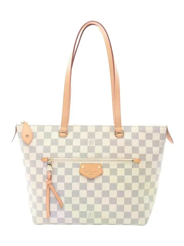 LOUIS VUITTON 2018 Damier Azur Iena Pm Shoulder Bag - White