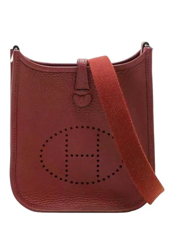 Hermès Evelyne Tpm 16 Crossbody Bag - Red