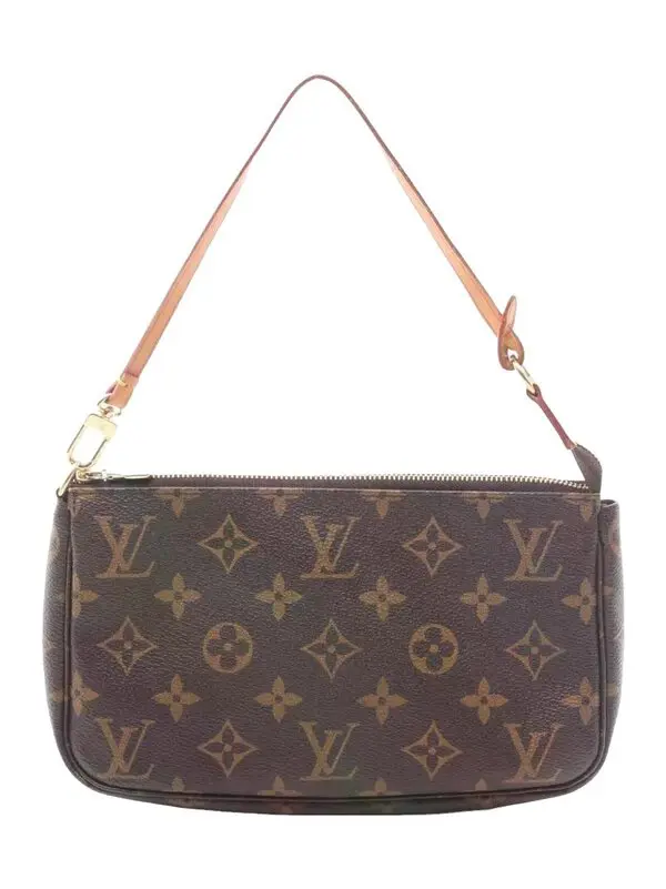 LOUIS VUITTON 2006 Monogram Pochette Accessoires - Brown