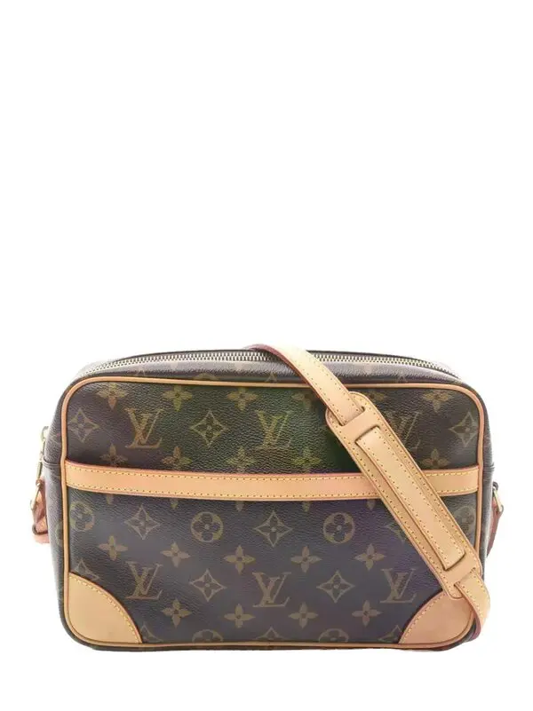 LOUIS VUITTON 2006 Monogram Trocadero 27 Crossbody Bag - Brown