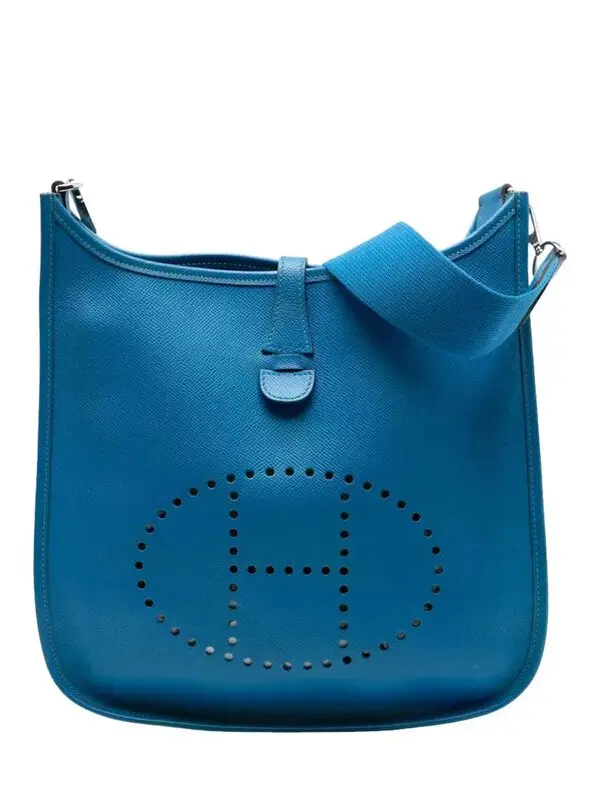 Hermès 2014 Epsom Evelyne Iii 29 Crossbody Bag - Blue